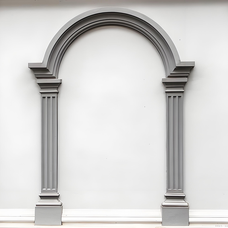 Door Wall Stucco Foam Window Trim Construction White Flat Pu Foam ...
