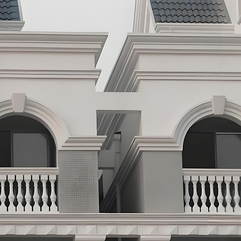 Parapet Exterior Window Stucco Trim Moulding Polystyrene EPS ...