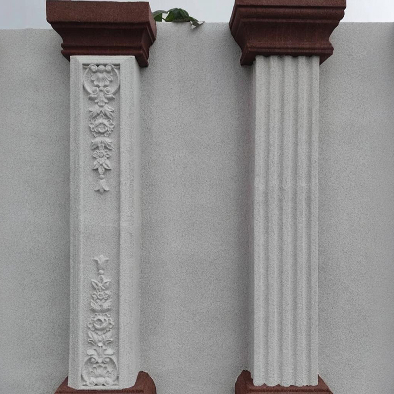 High Strength Stucco Foam Moulding Concrete Pillar Gypsum Cornice EPS Mould