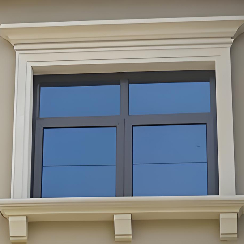 anti aging Modern Concrete Exterior Window Trim For Building Cornices ...