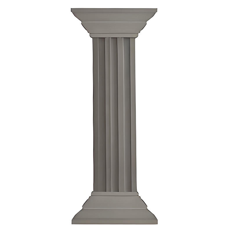 Exterior Decorative Stucco Pillar Molds Plaster Roman Pillar Design